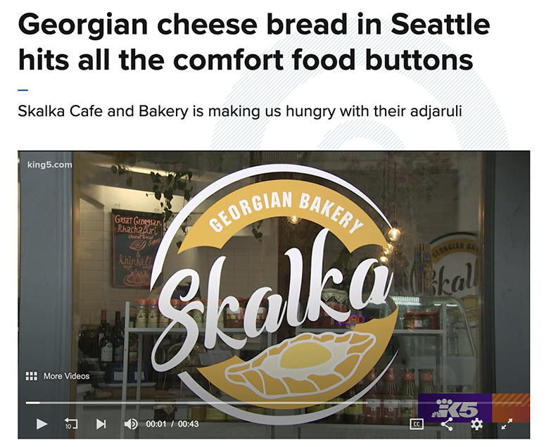 Press mentions of Seattle's Best Breakfast restaurant Skalka